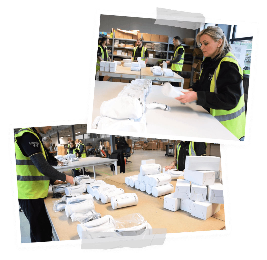 Kitting and assembly fulfilment services - James and James Fulfilment